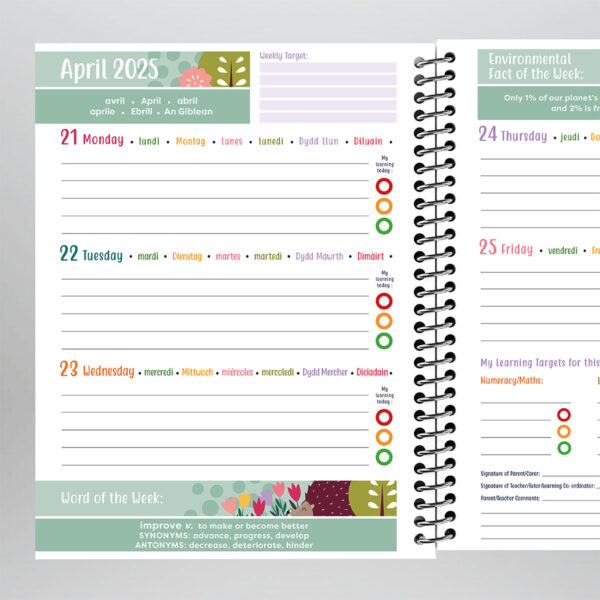 Personalised Student Planners for Primary Schools - hdc Printing Solutions