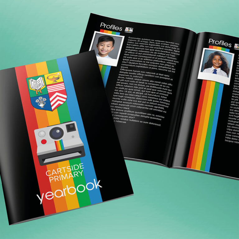 Personalised Yearbooks for Primary Schools - hdc Printing Services