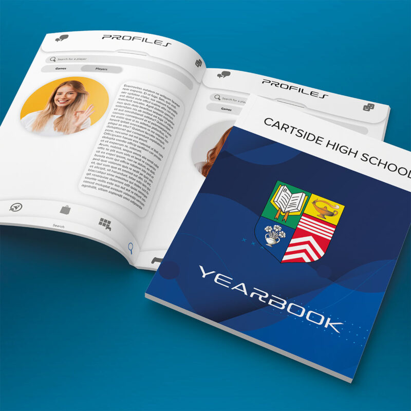 Personalised Yearbooks for Secondary Schools - hdc Printing Services
